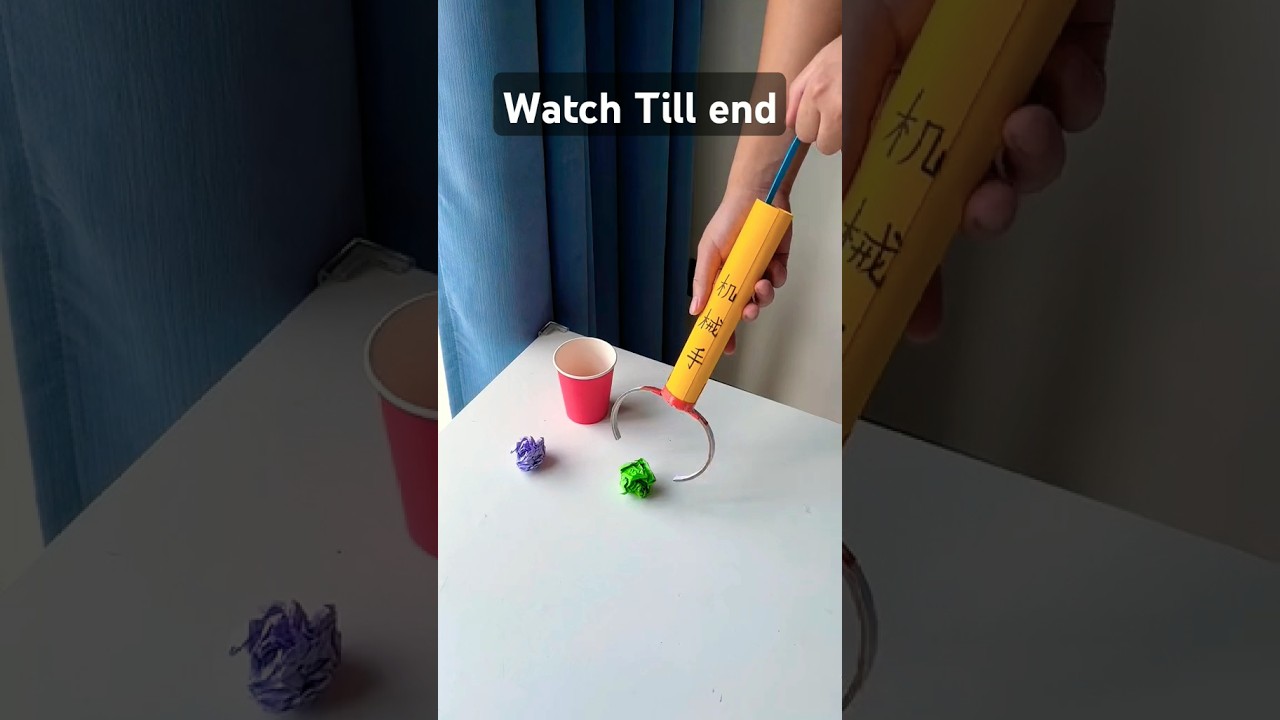 Make a Trash Picker Stick in 2 Minutes! ♻️👍 | Eco-friendly Tool