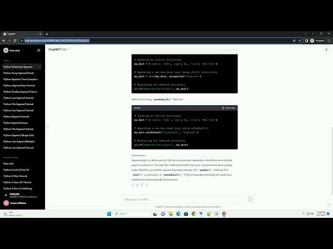 python append to dictionary