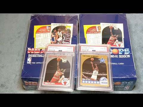 1990-91 Hoops 🏀 Box Opening! Jordan Wearing 12 Jersey??