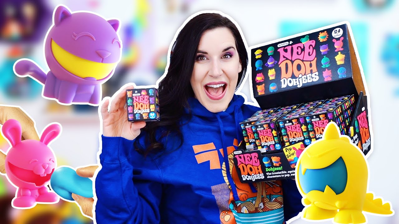 New Needoh DOHJEES Squishy Stress Toys!