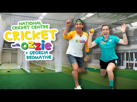 Cricket Australia Training Facility | Indoor Cricket Centre with Ozzie and Georgia Redmayne