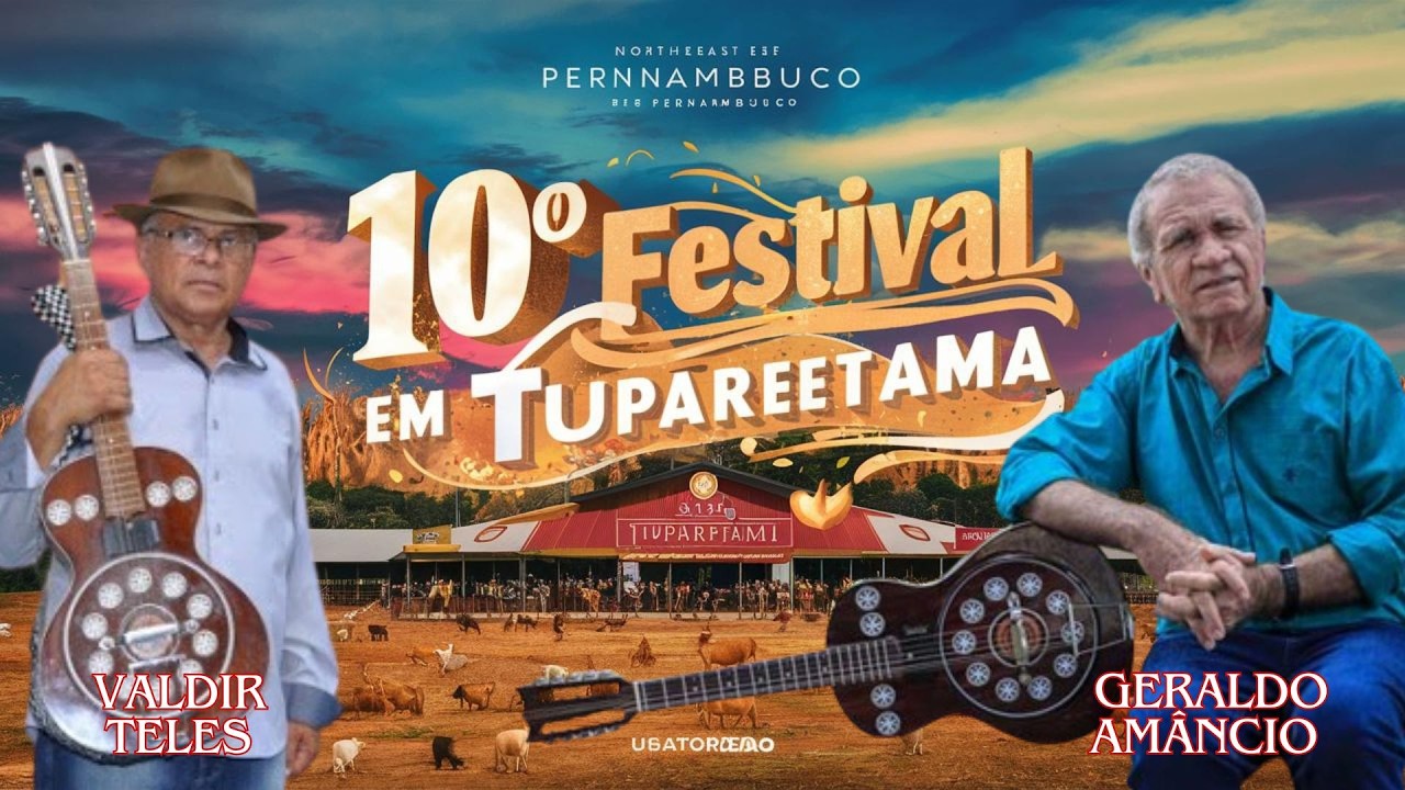Cantoria de Viola com Valdir Teles e Geraldo Amâncio: em Tuparetama.