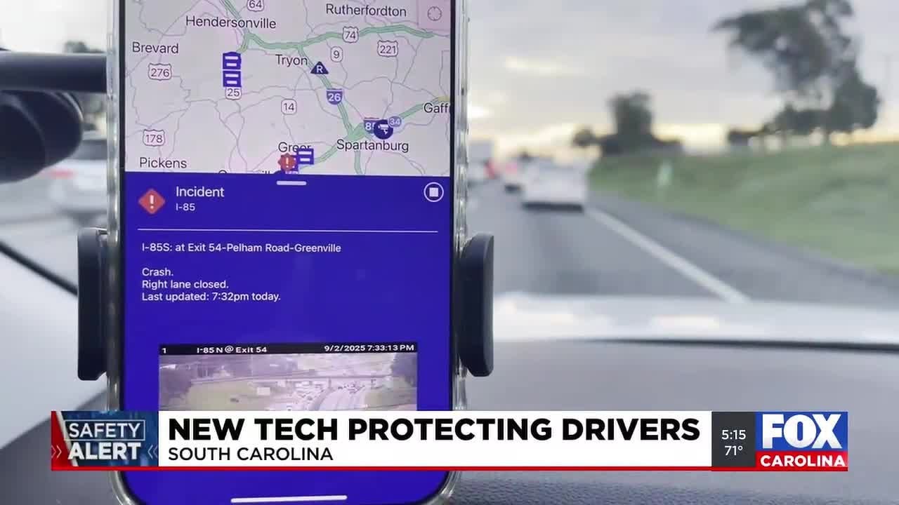 New tech protecting drivers in South Carolina