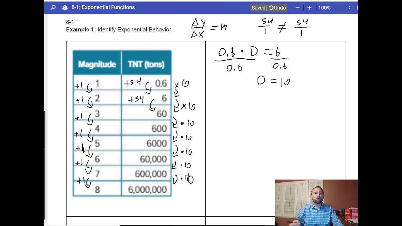 In1 8-1 Exponential Functions