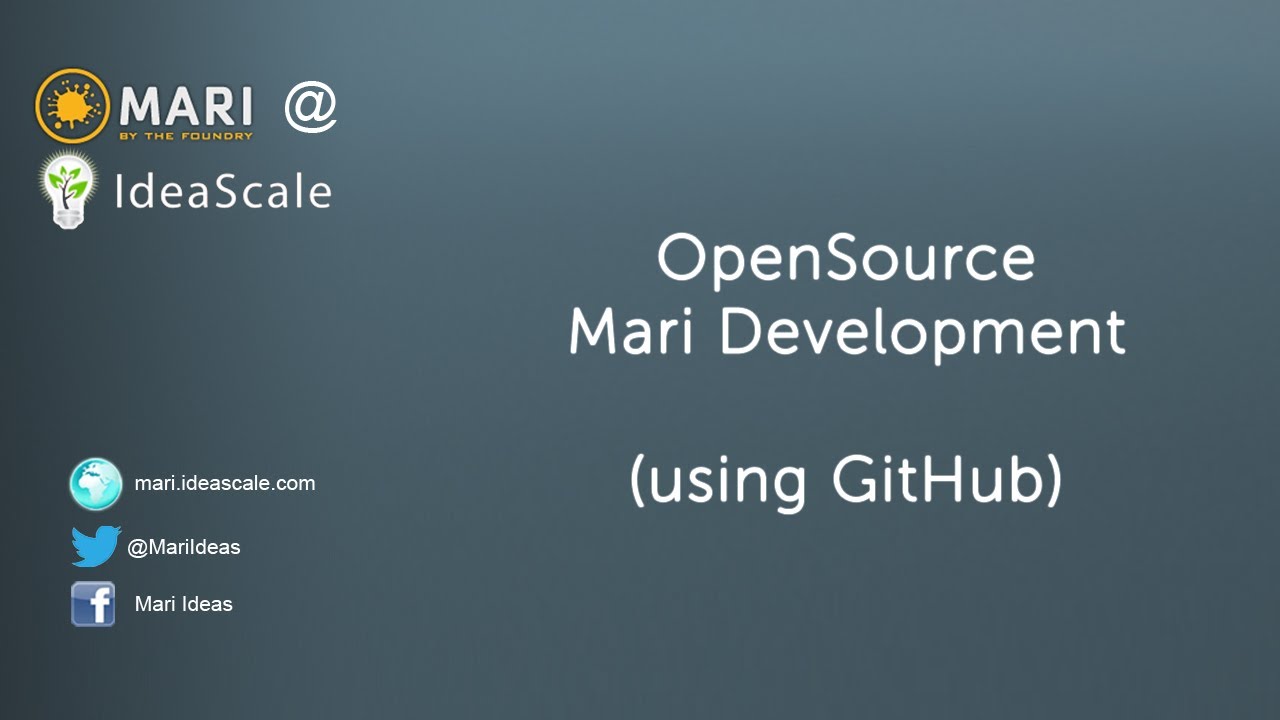 OpenSource Development for MARI using GitHub