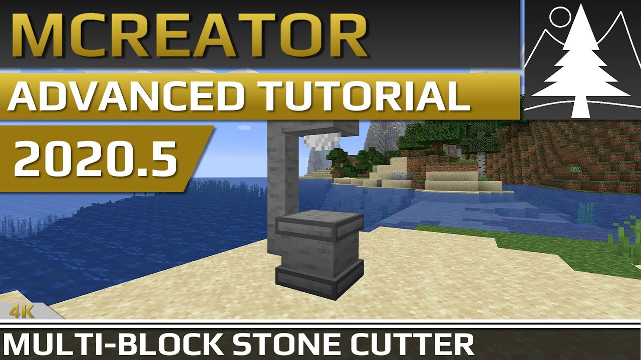 MCreator: Multi-block Stone Cutter Station | Tutorial 2020.5