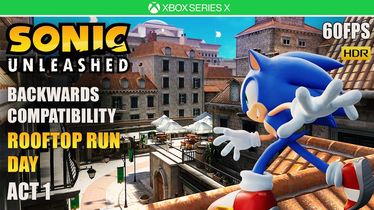 Sonic Unleashed - Rooftop Run Day Act [60FPS HDR] [XBOX SERIES X]
