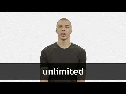 UNLIMITED definition and meaning | Collins English Dictionary