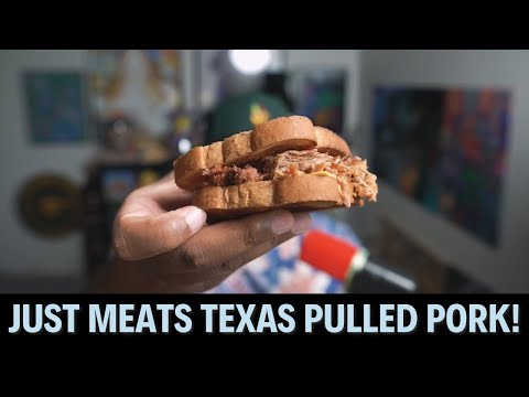 Grubbing on Texas Pulled Pork from Just Meats!
