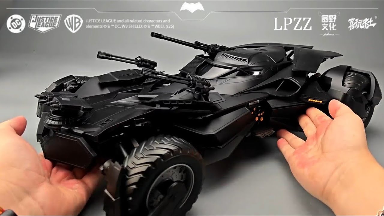 圆野文化X喜玩社 扎导版大本蝙蝠车 1/12 Batmobile—Dual Forms [BvS & Justice League] - Partner 良品制造 LPZZ