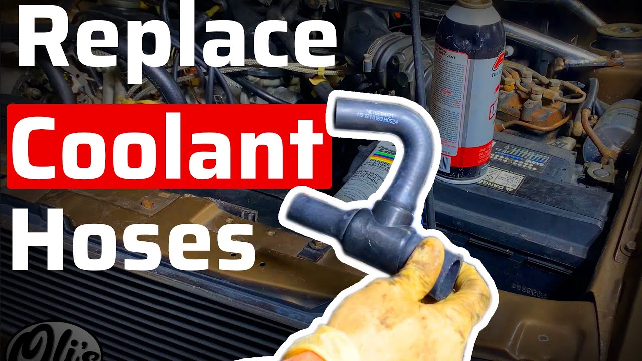 Replacing Difficult Coolant Hose VW Mk1/Mk2