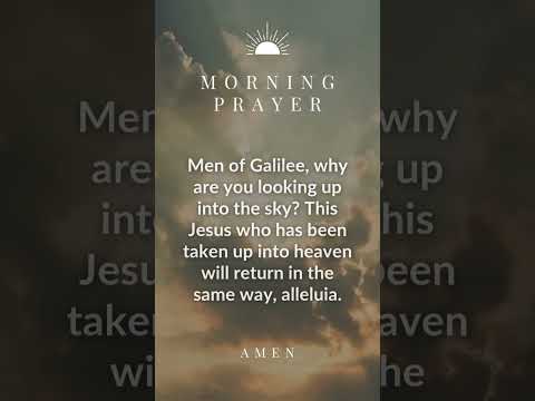 Morning Prayer, June 1st