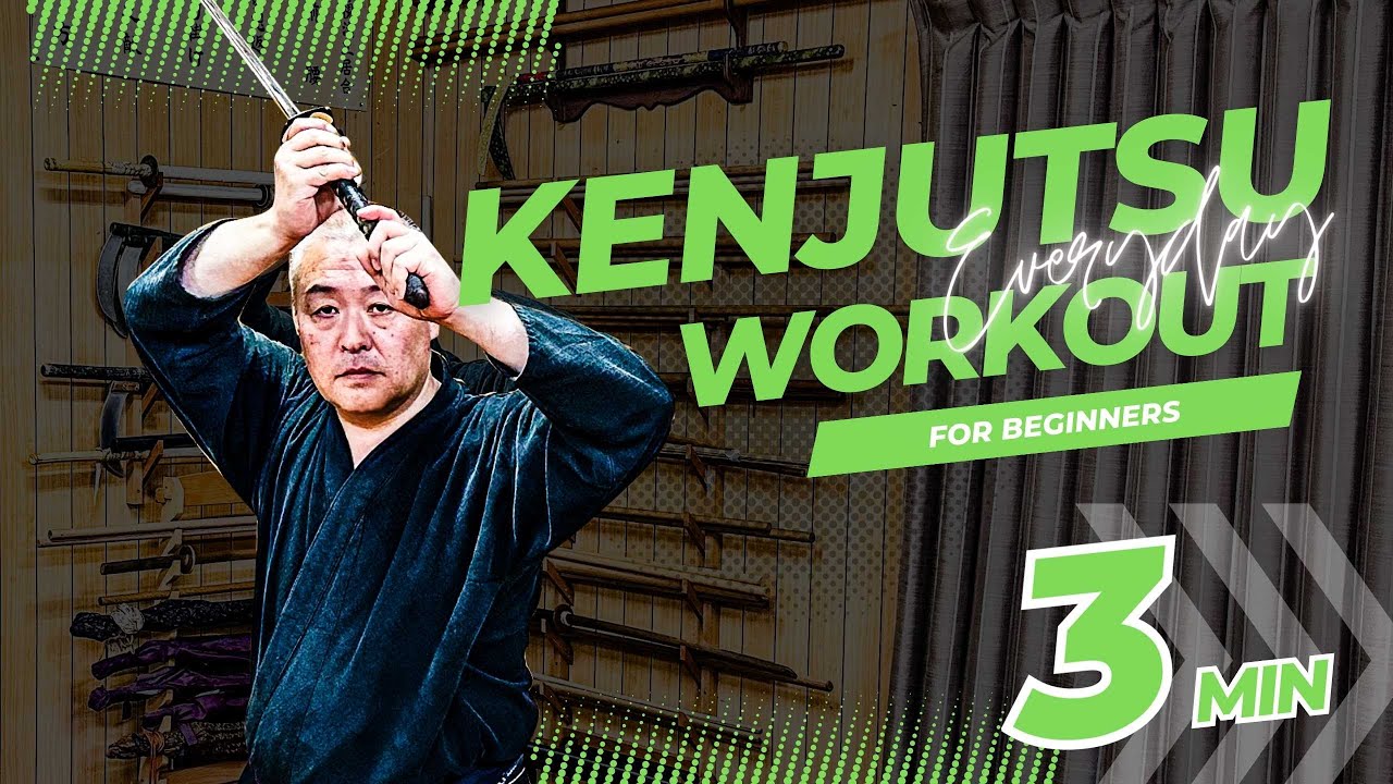 3 MIN Everyday Kenjutsu Workout For Beginners