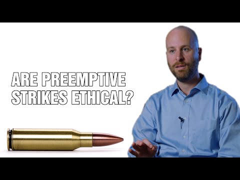 When Is a Preemptive Military Strike Ethical and Moral?