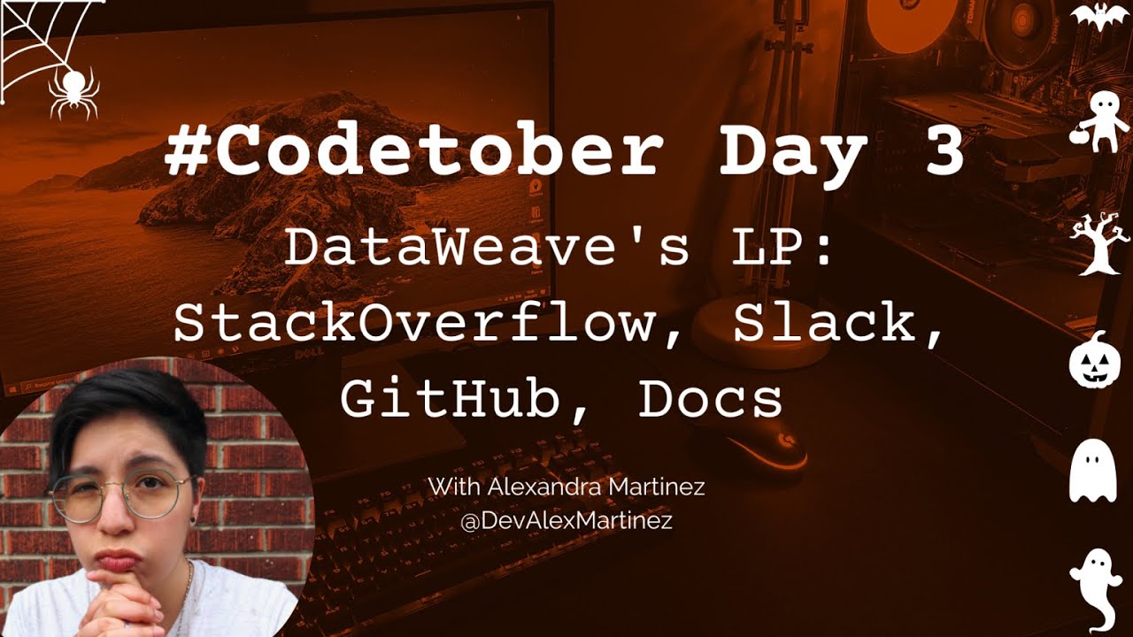 DataWeave's landing page: StackOverflow, Slack, GitHub, Docs, and more! | #Codetober 2022 Day 3