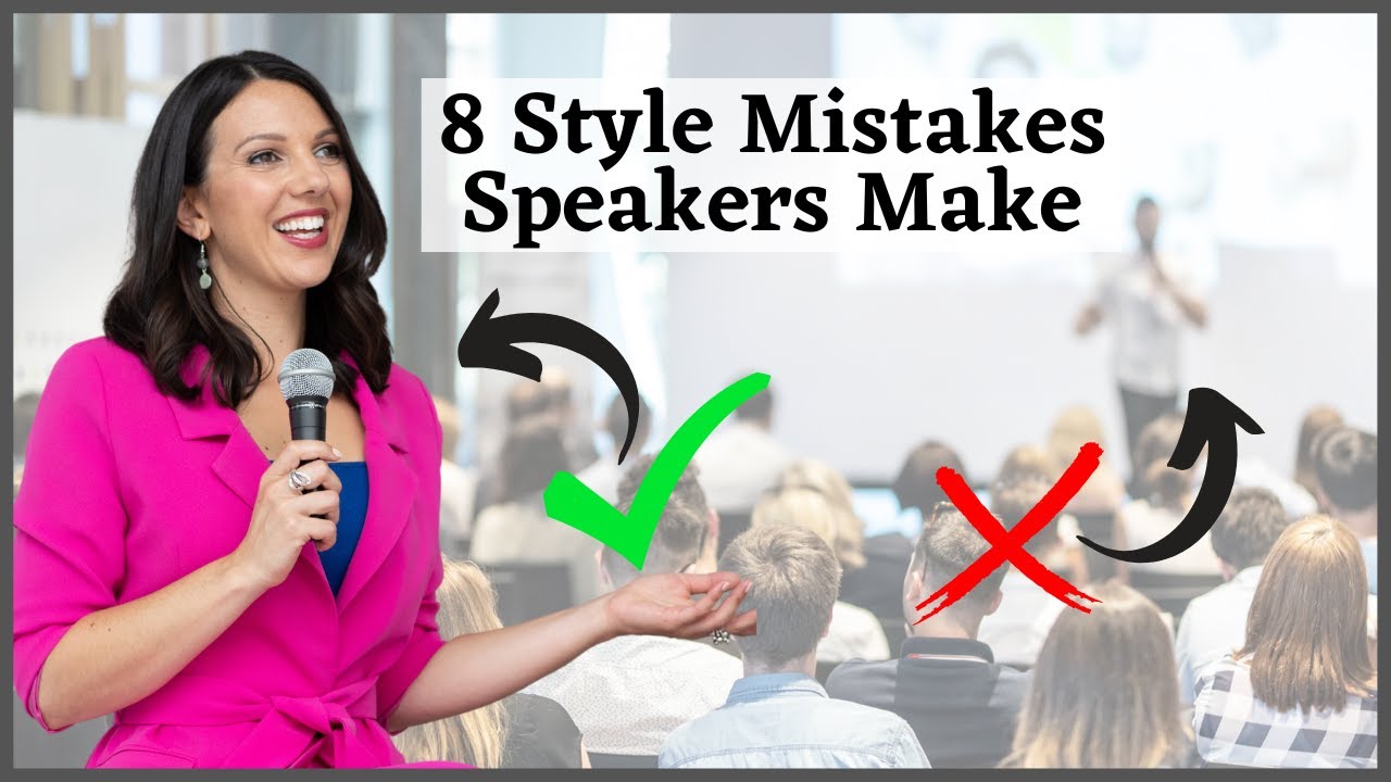 How To Dress For Presentations and Speaking Engagements - Style Mistakes Speakers & Presenters Make