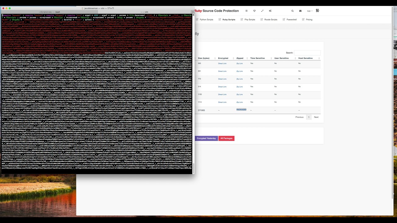Ruby Code Security - Tamper Resistant Code Protection