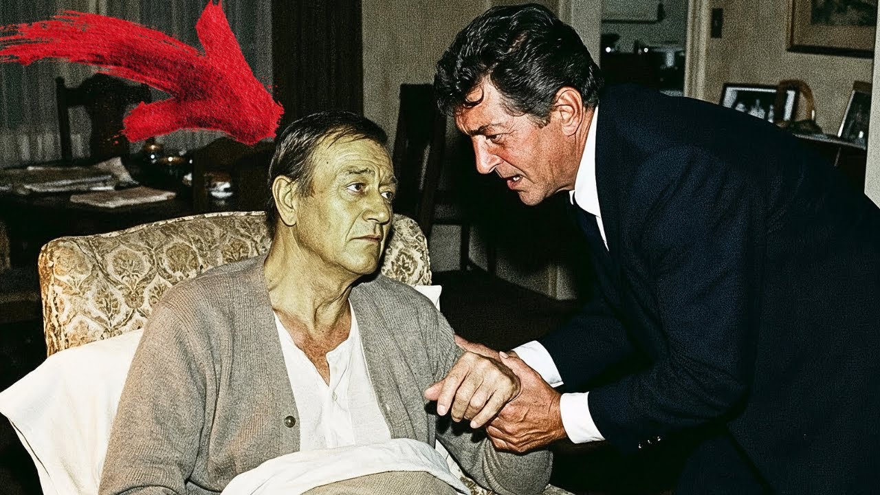 John Wayne Was Dying. Dean Martin Walked In And Broke All The Rules ...