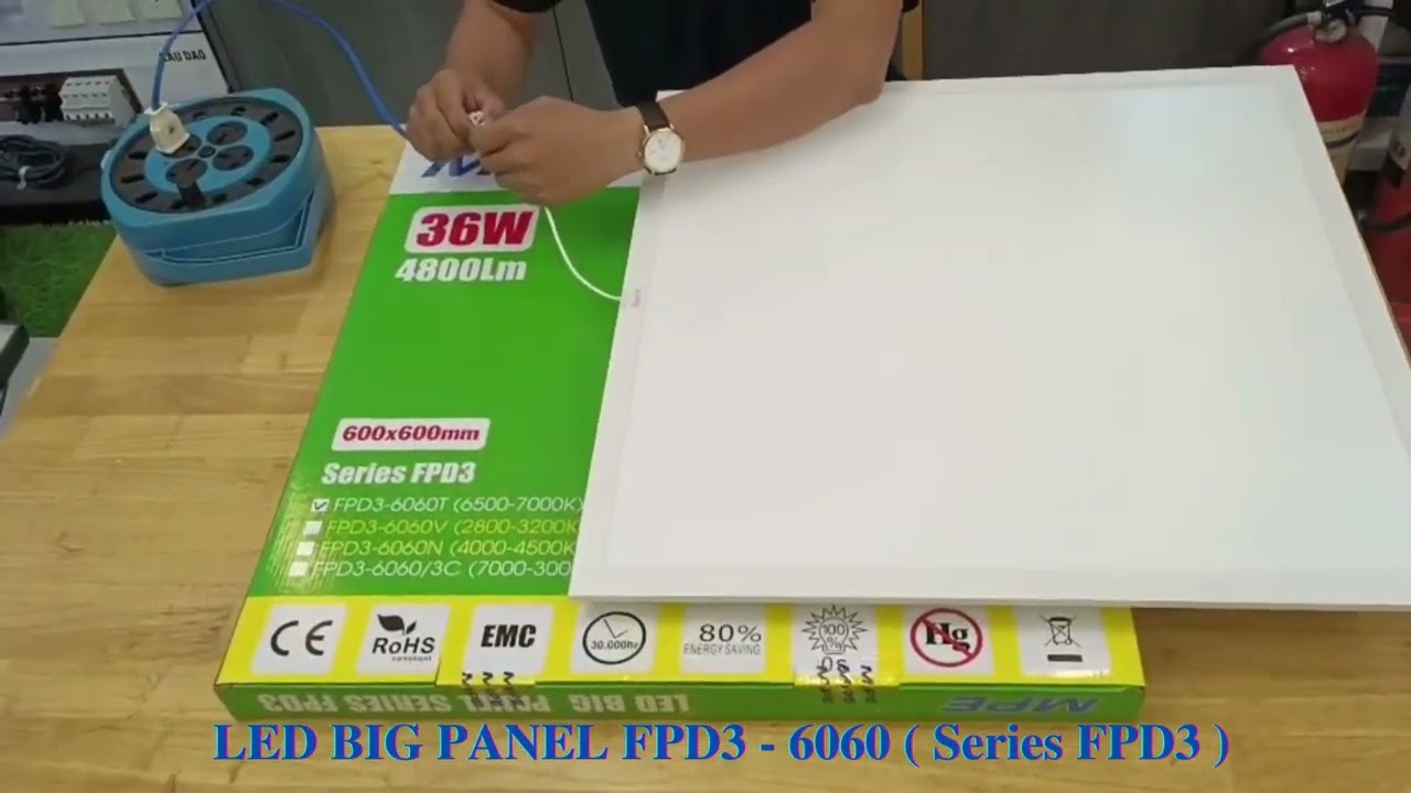 ĐÈN LED MPE BIG PANEL FPD3-6060T ( Series FPD3 )