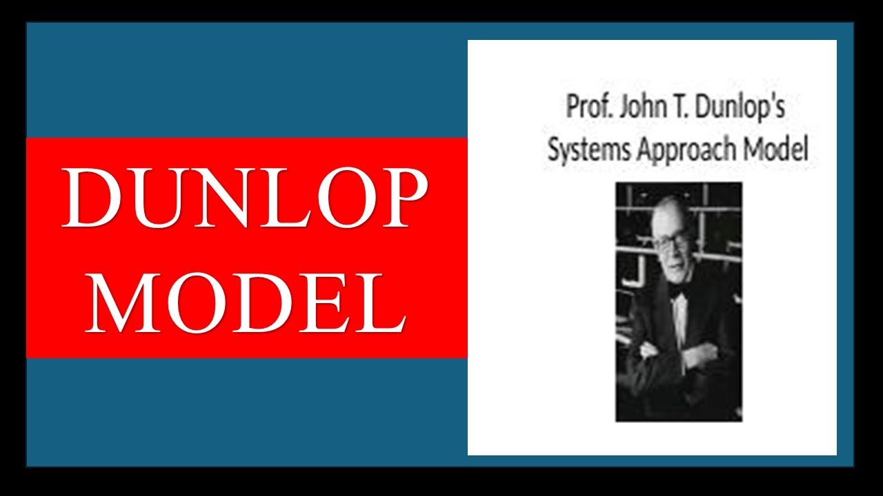 Dunlop Model - Systems Approach Model
