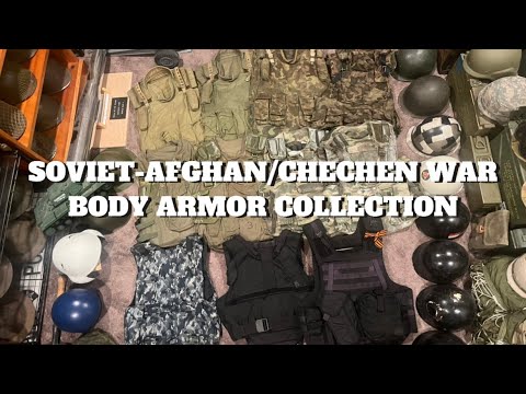 Russian body armor collection (Soviet-Modern)