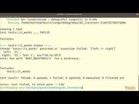 Learn Rust Programming Recipes Writing an Iterator | packtpub com - Mind Luster