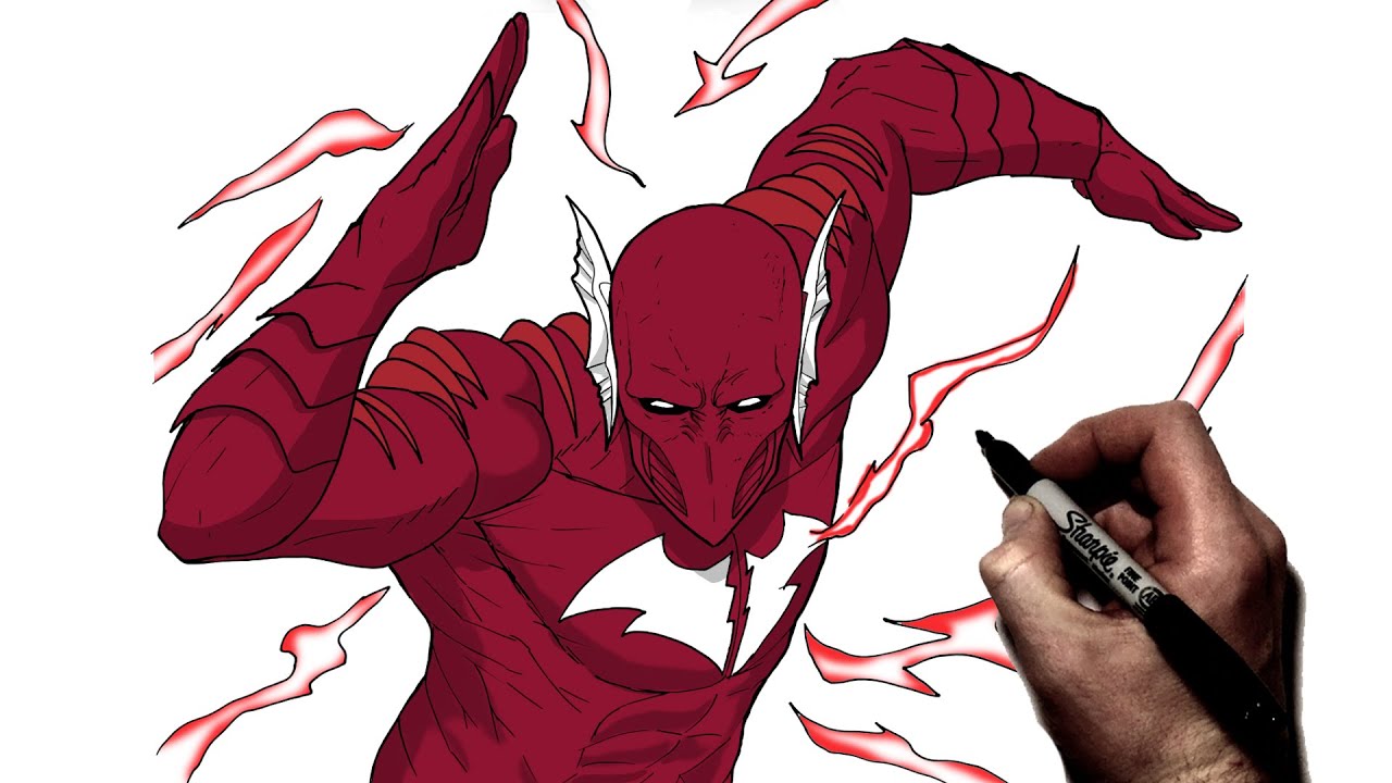 How To Draw Red Death Batman | Step By Step | DC