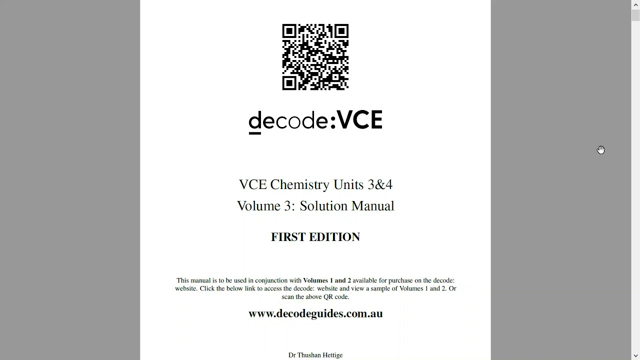 Decode Solution Manuals - Quick Tutorial!