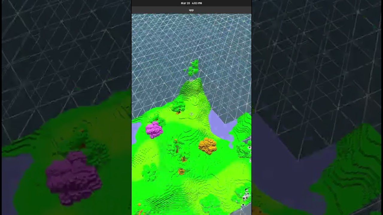 sneaky voxel engine heightmap render distance trick