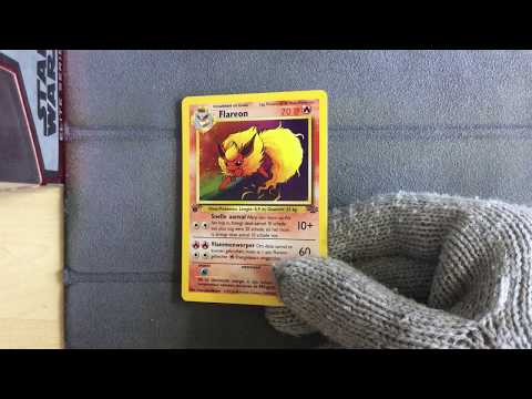 Dutch 1st Edition Flareon 3/64 Holo - Pokemon Jungle