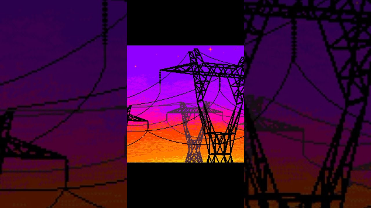 pixel art animation video dengan musik lofi #retro #8bit #games #gaming #pixelart #retrogaming