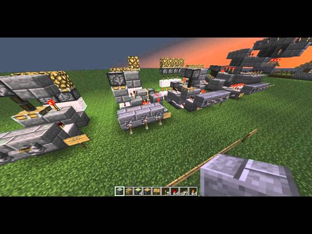 Comparator circuits (2, 3, 4, and 5 bit) Minecraft Map