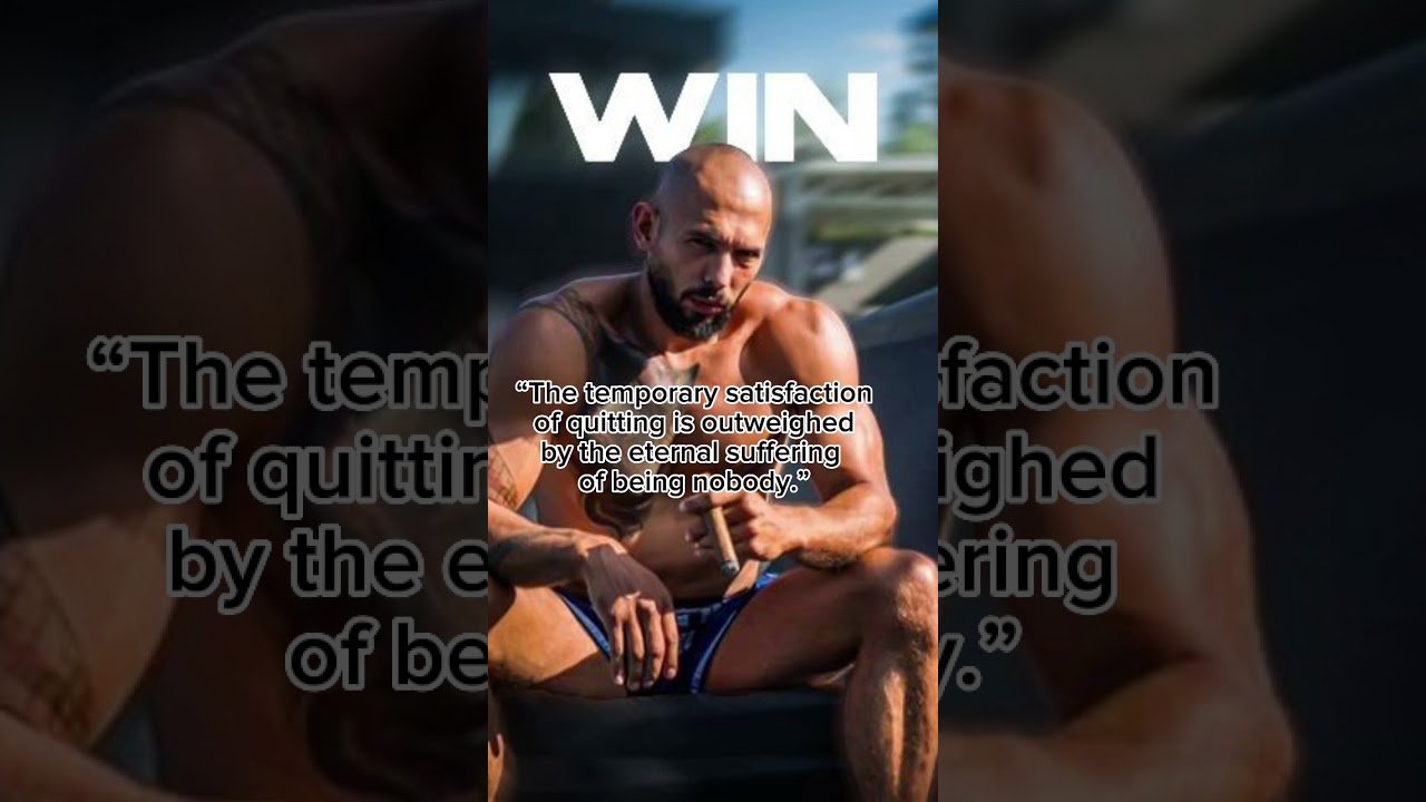 Hardest Andrew tate Quote ever