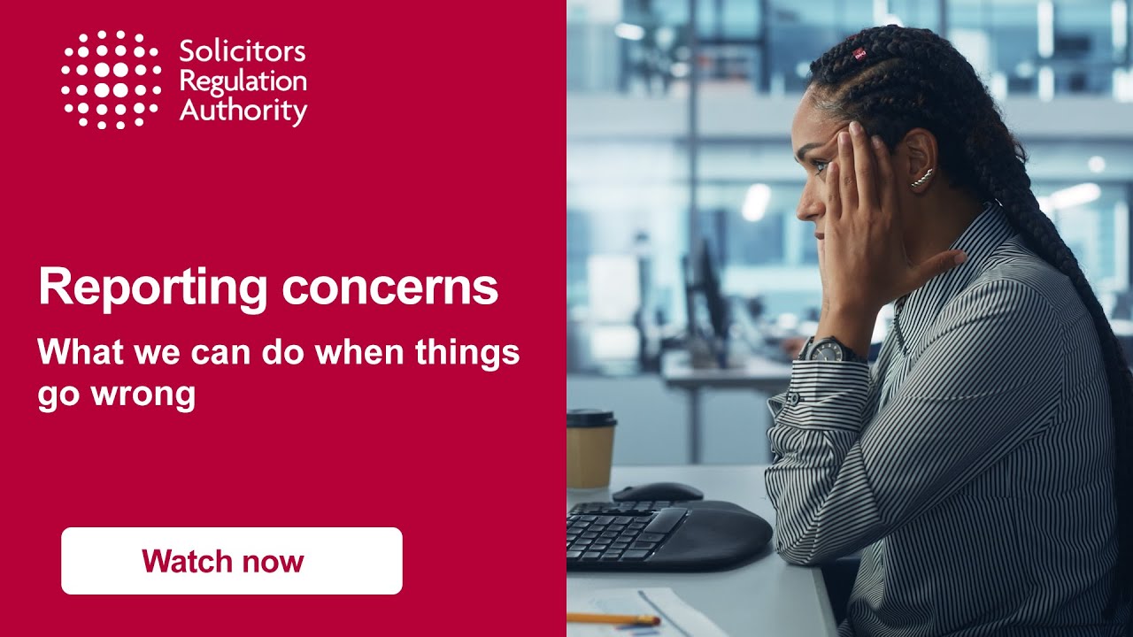 Reporting concerns - What we can do when things go wrong