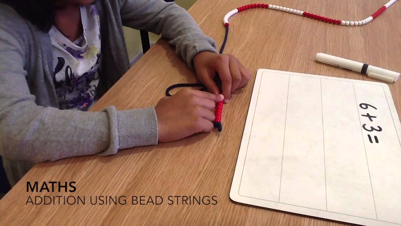 Addition Using Bead Strings