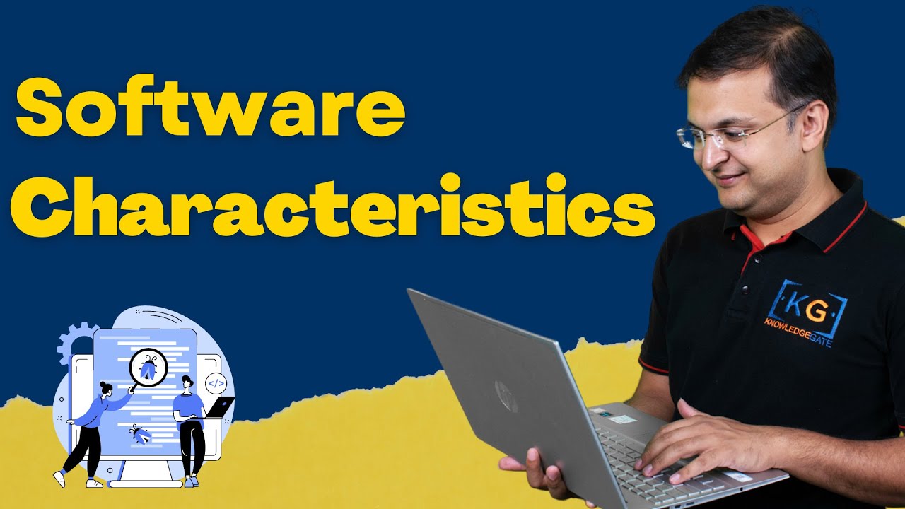 1.3 Software Characteristics | Software Engineering by Sanchit Sir