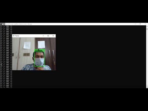 detection of face mask using python