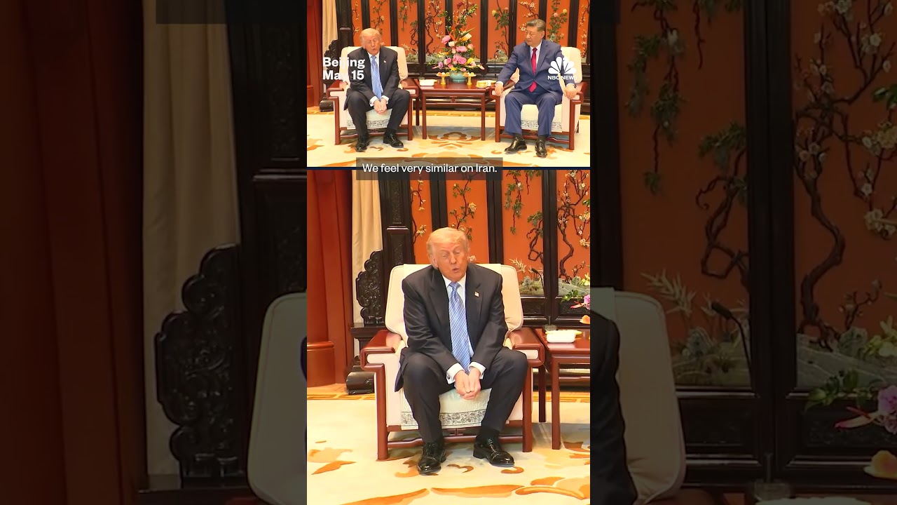 President Trump says he and China's President Xi settled 'a lot of different problems' during visit