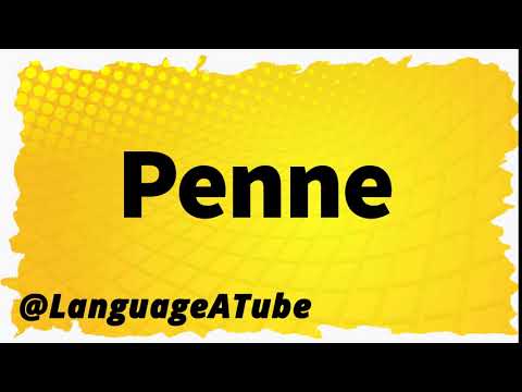 Penne Pronunciation ⚡️ How To Pronounce Penne!