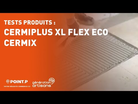 CERMIX - Mortier-colle Cermiplus XL Flex Eco - sac de 25 kg | POINT.P