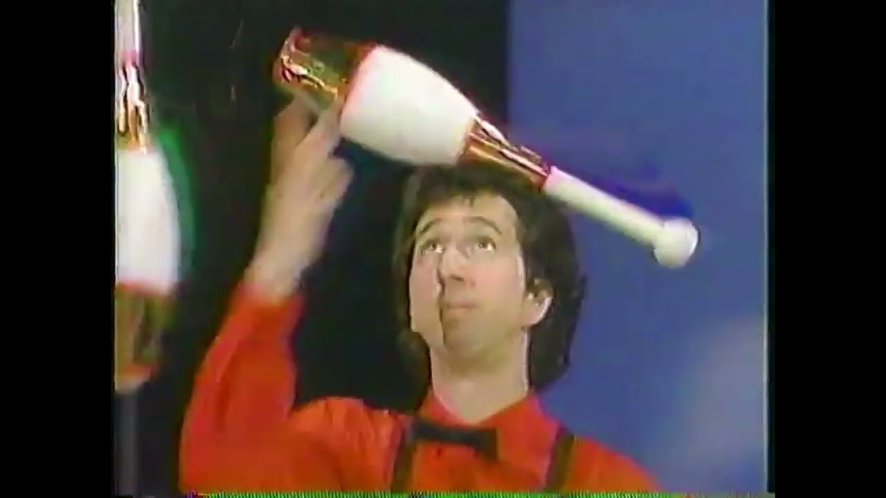 Sylvain Duchesne - Jonglerie sur musique jazz LIVE 1990