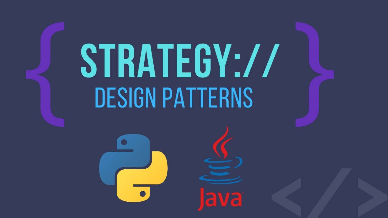 Design Patterns: Strategy | Explanation and Code in both Python and Java