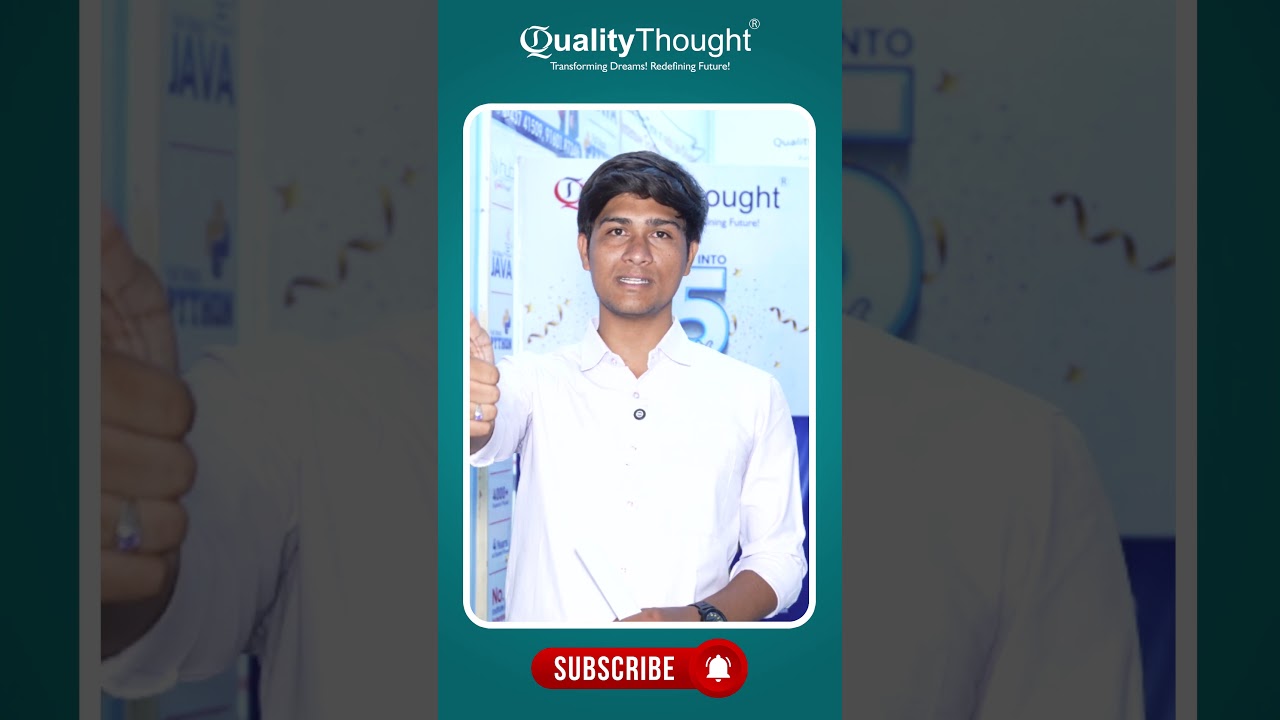 Landed a Software Job Thanks to Quality Thought | Full Stack Java Student’s Big Win