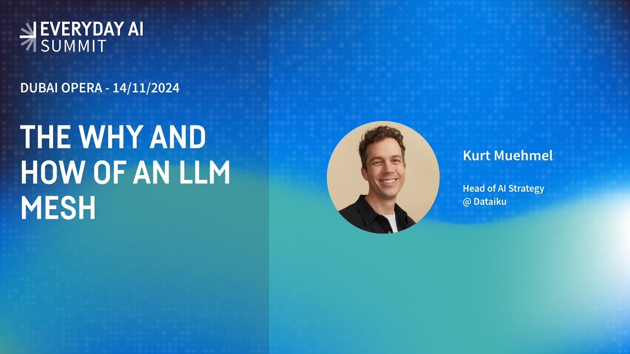 Everyday AI Dubai: The Why and How of an LLM-Mesh