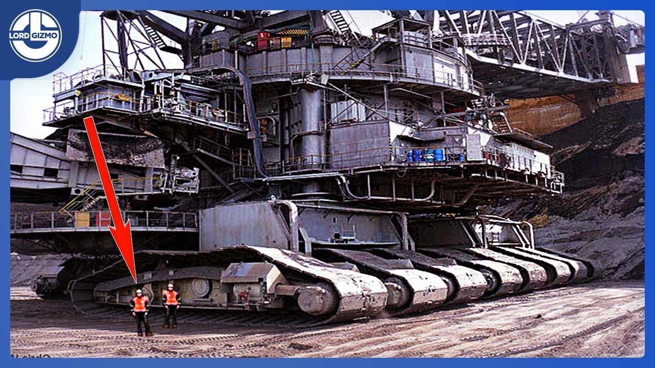 The World's Top 10 Largest Bucket Wheel Excavators In ACTION