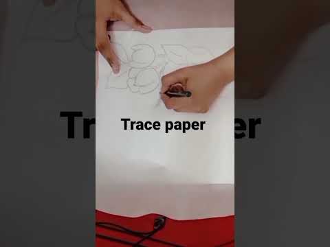 Trace paper for beginners