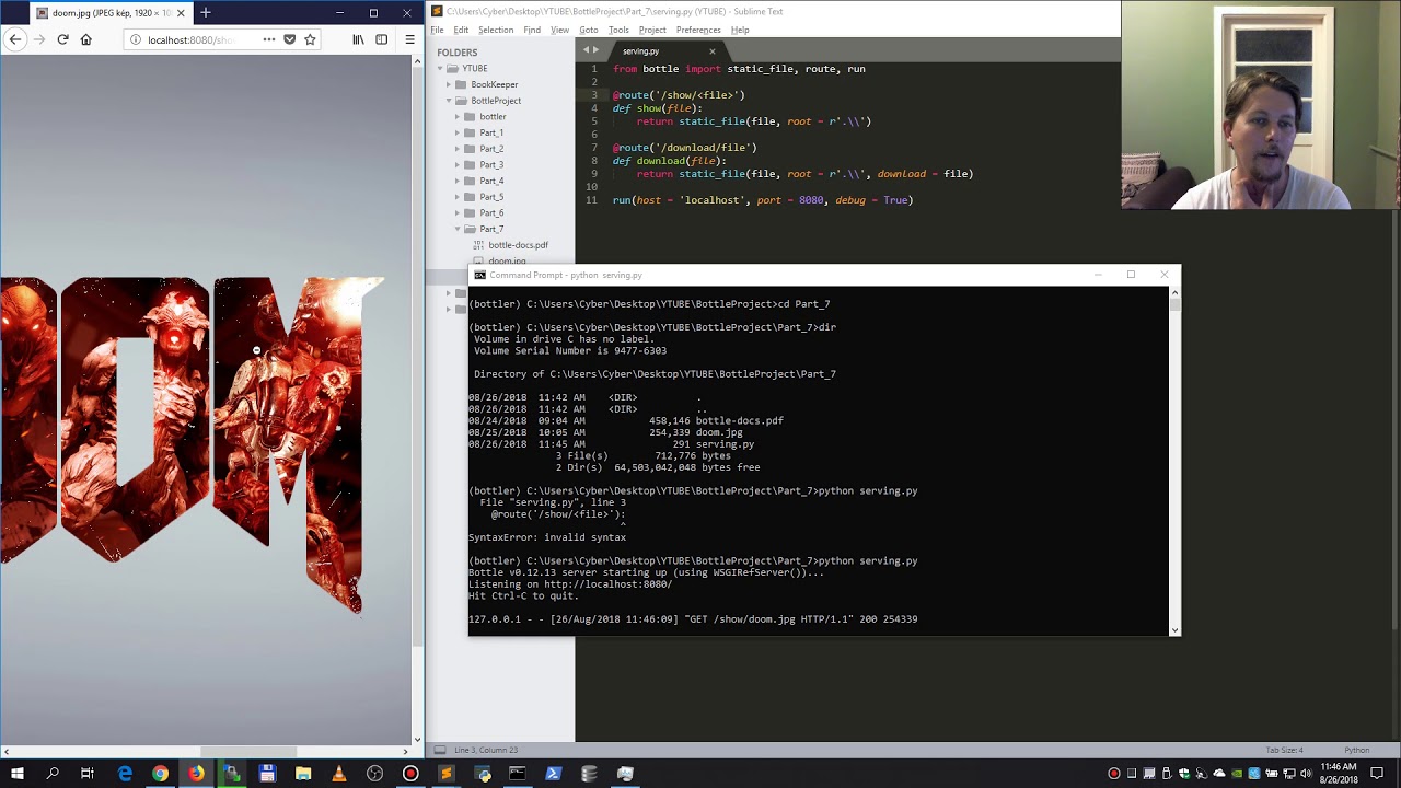 Python - Bottle - Part 7