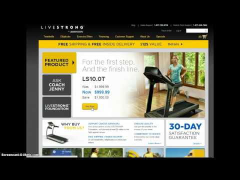 How to use a LiveStrong promo code