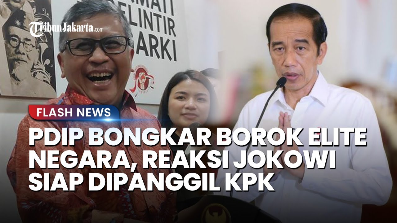 REAKSI Santai Jokowi soal Rencana Hasto Bongkar Skandal 'Borok' Pejabat Negara: Ya Nggak Papa ...