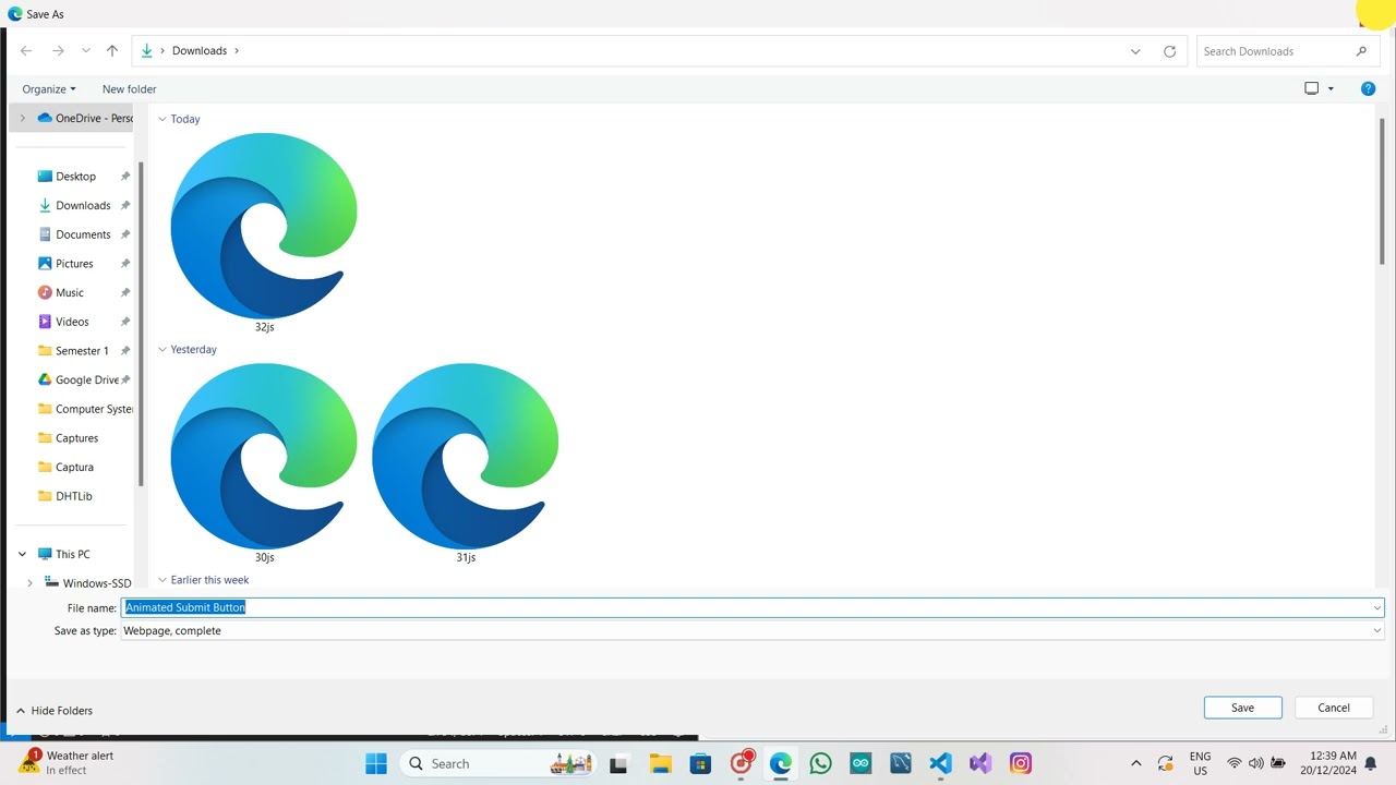 HTML & CSS & Javascript Project 32: 'Animated Submit Button' Created by Trishanth Kumar